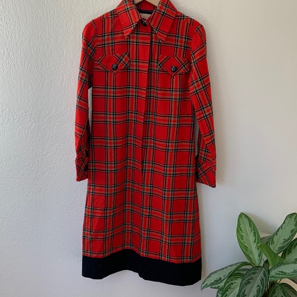 Pendleton | Dresses | Vintage 97s Plaid Wool Pendleton Dress | Poshmark